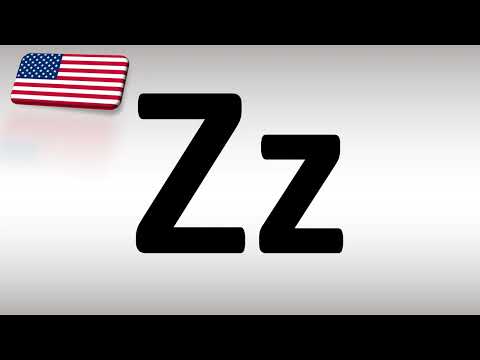 How to Pronounce Z Letter in US American English