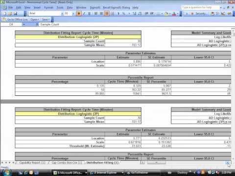 Process Capability and Statistical Process Control (SPC) with SigmaXL