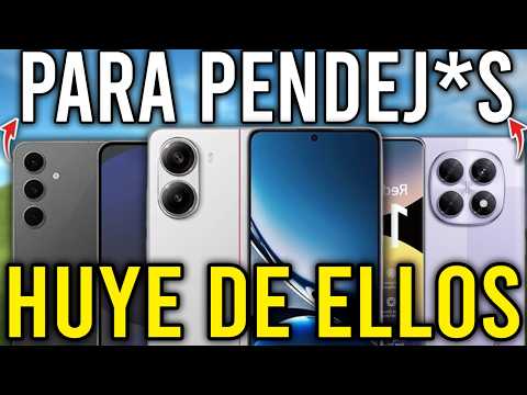 👎🏻 LOS 14 PEORES CELULARES QUE NO DEBES COMPRAR EN 2025 ¡CUIDADO CON ESTOS!