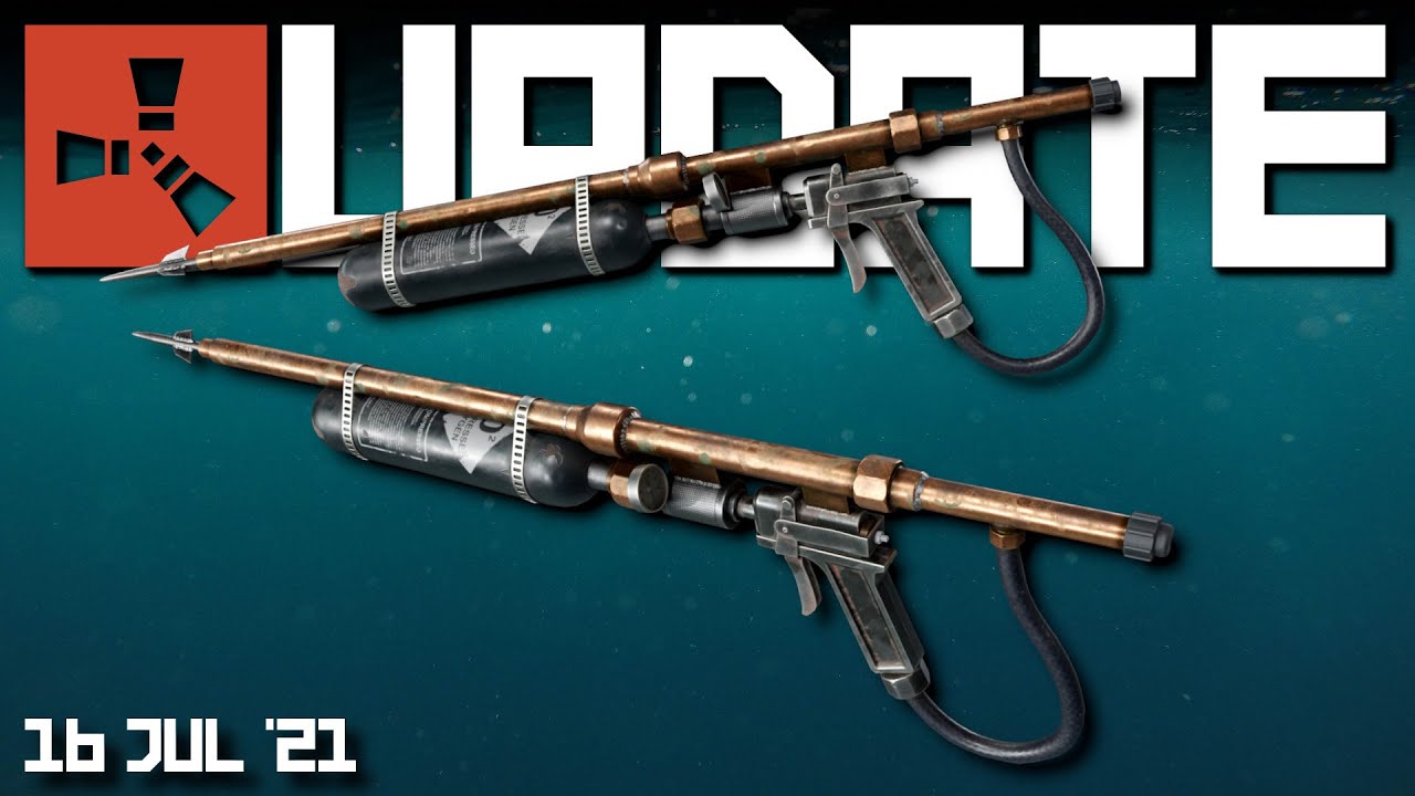 Spearguns, Sharks & Torpedoes! | Rust Update 16th July 2021