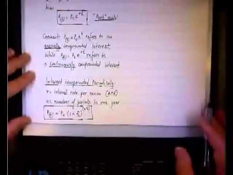 Compunded Interest and a Proof of the Continuous Model.mp4
