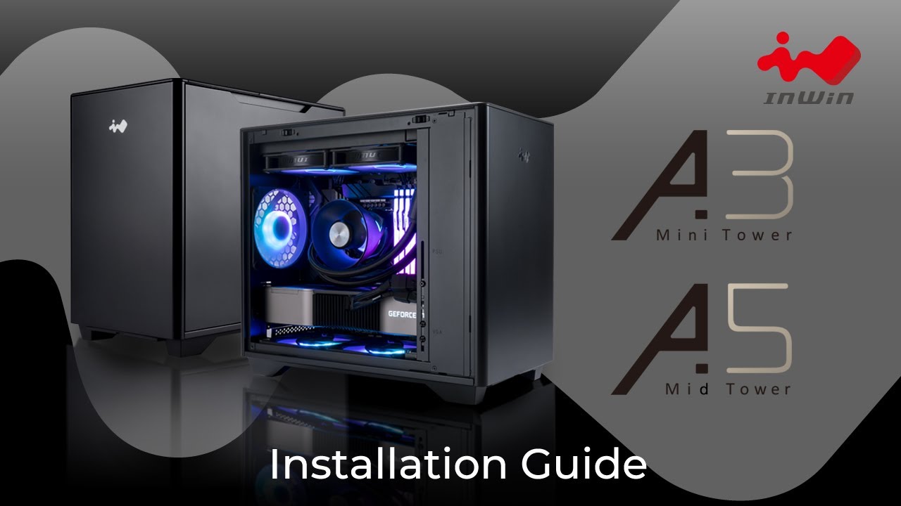 Vỏ Case Inwin A3 Prime Black (MATX/Mini Tower/Màu đen)