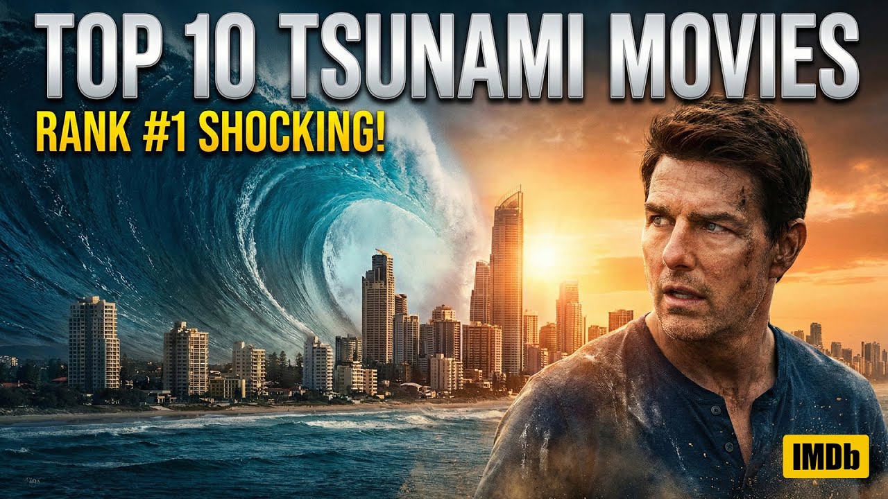Top 10 Terrifying Tsunami Movies | Epic Survival Masterpieces!!