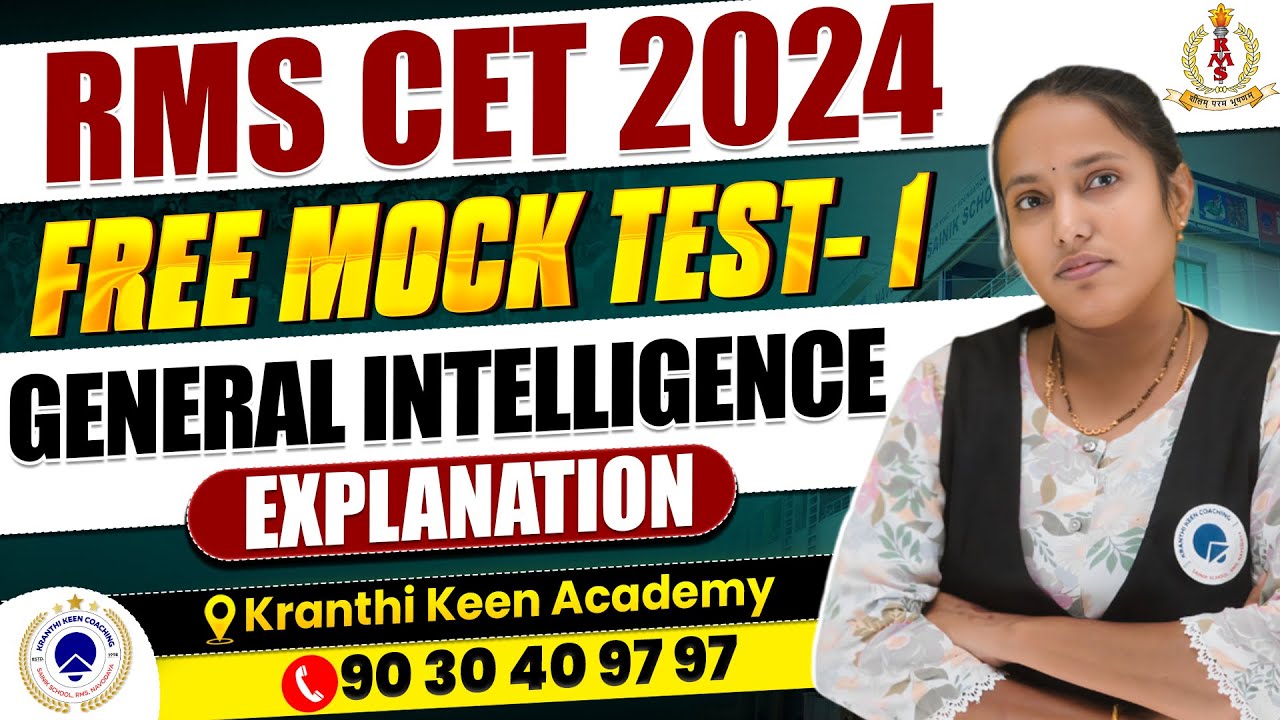 Rashtriya Military School [RMS CET] Free Mock Test - Kranthi Keen ...