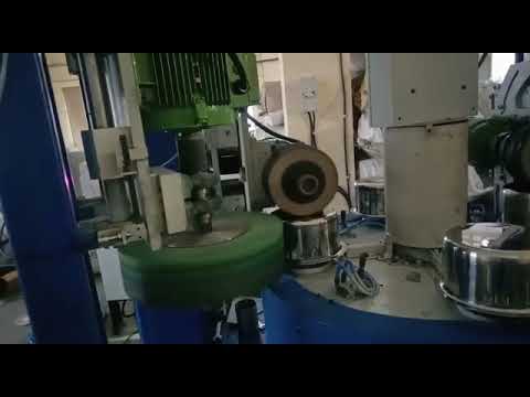 Buffing Machine - Rotary buffing and Polishing machine for Utensil ...