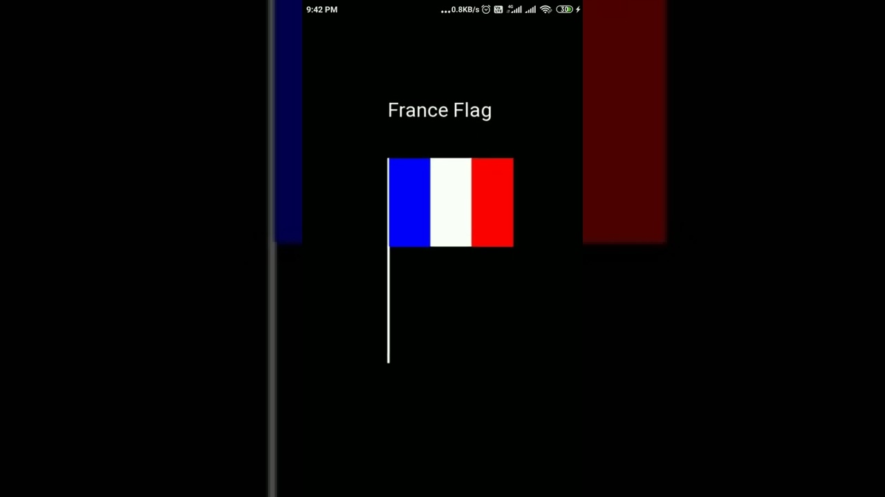 France Flag by using Python | source code is in description #shorts #france #python #coding