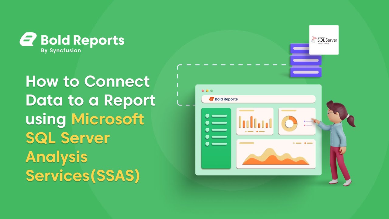 How to Connect Data to a Report using Microsoft SQL Server Analysis Service