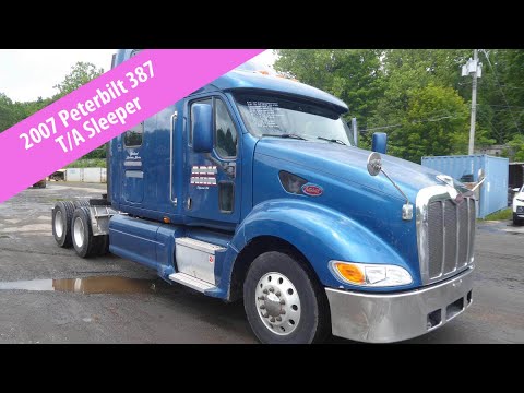 2007 Peterbilt 387 Tandem Axle Sleeper Tractor - TRO 0617251