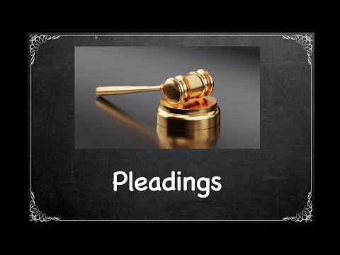 What are Pleadings? - Legalese Translator Ep. 1