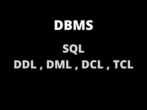 Learn DBMS in Hindi | SQL | DDL DML DCL TCL - Mind Luster