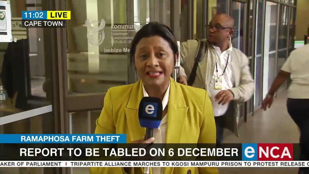 Ramaphosa Farm Theft | Phala Phala report handed over