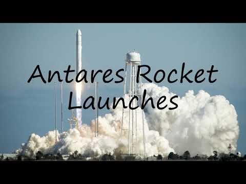 How to pronounce Antares Rocket Launches in English?