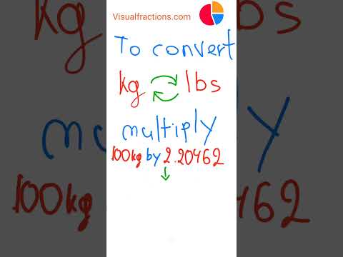 100KG to LBS Quick Conversion ⚖️💯 #conversion #kilograms #converter #weight #mathshorts #math