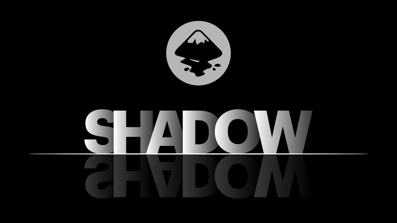 DESIGN A REFLECTION TEXT EFFECT IN INKSCAPE