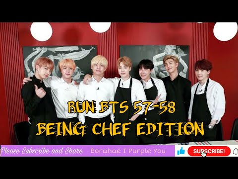 RUN BTS EP 57-58 FULL EPISODE ENG SUB | BTS BEING CHEF EDITON.💋💖😎✌