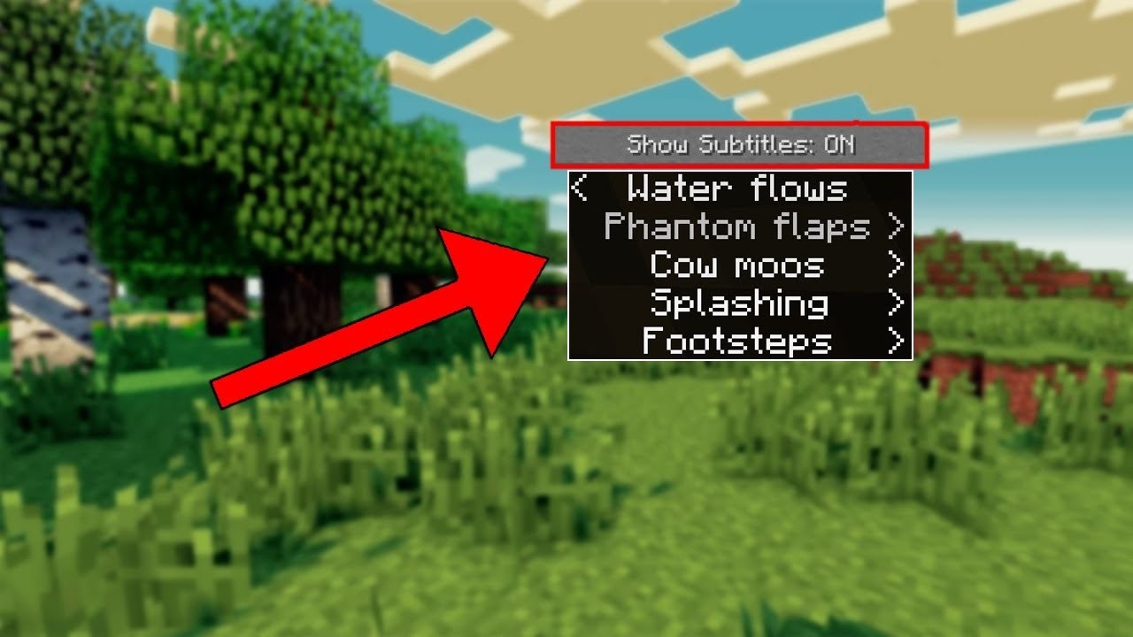 How to enable Subtitles in Minecraft Java (2026)