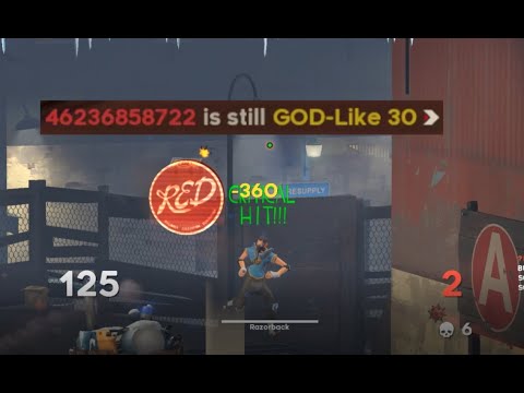 tf2 Sniper Godlike 31 killstreak with Bazaar Bargain (Snowycoast)