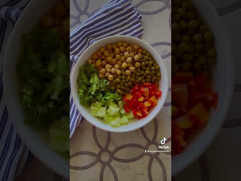 ☀️🟣 The Best 5 Minute Diabetic Salad Recipe 🥗🤤 #shorts
