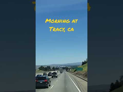 Morning at Tracy, California on March 21, 2022