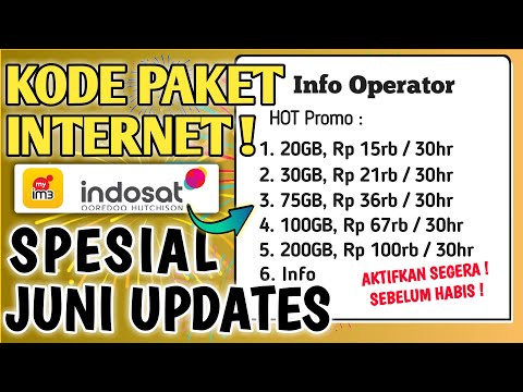 🟢 KODE DIAL INDOSAT MURAH JUNI 2025 | Paket Internet Murah IM3 Terbaru