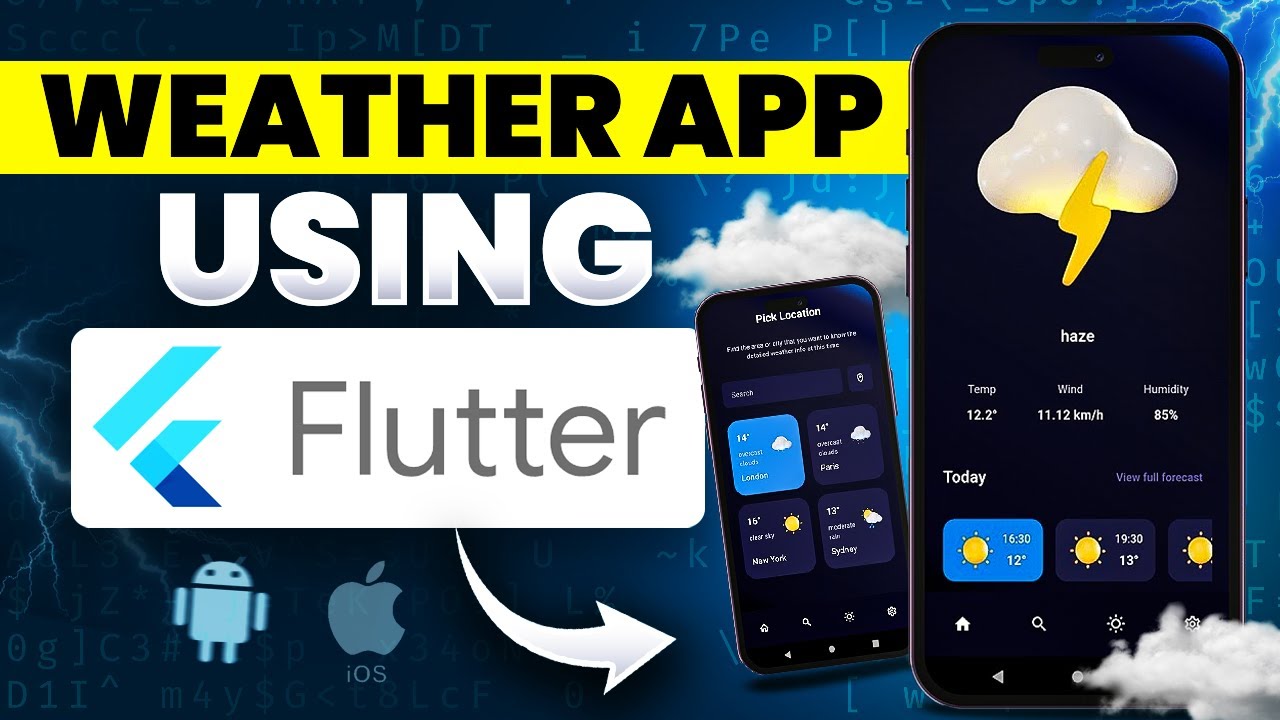 Flutter Weather App Tutorial for Beginners | OpenWeather API Explained in Hindi