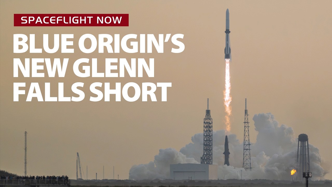 Satellite burns up after Blue Origin's New Glenn rocket launch fails to reach correct orbit
