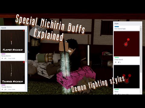 DEMON FALL TRELLO UPDATE SPECIAL NICHIRIN BUFFS and DEMON FIGHTING STYLES!