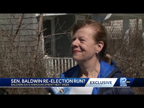Sen. Baldwin will make announcement soon of possible 2024 re-election bid