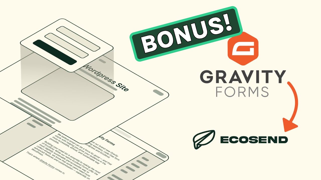 Bonus: Integrating Complex Gravity Forms w/EcoSend ⚡