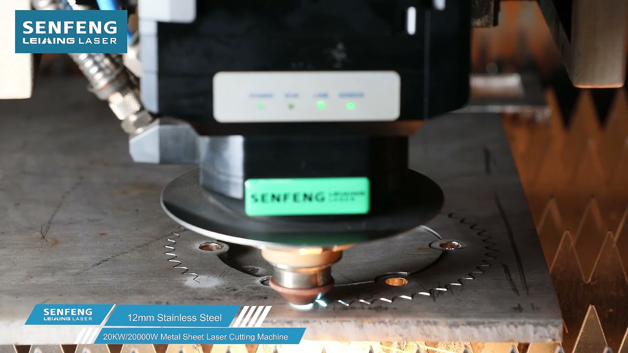 20000W/20KW  Ultra High Power Fiber Laser Cutter Cut 12mm Stainless Steel
