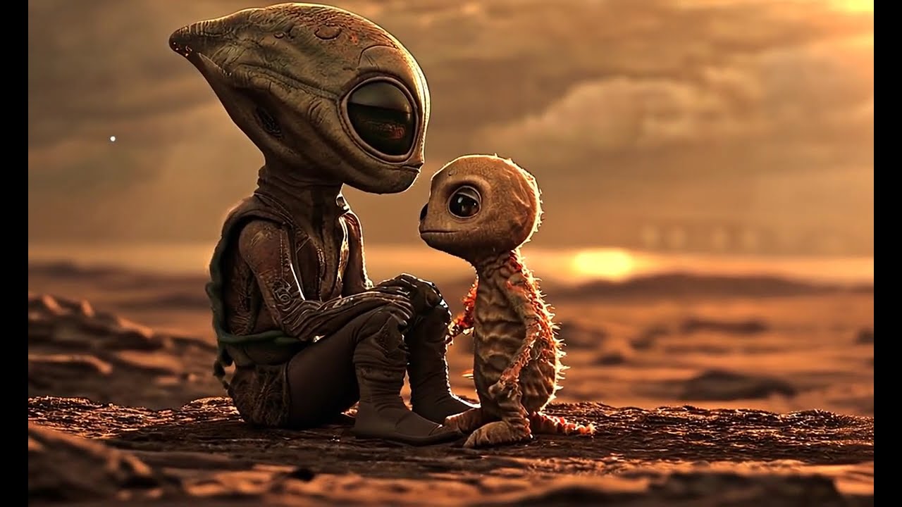 Adorable Alien Babies: AI-Generated Extraterrestrial Life