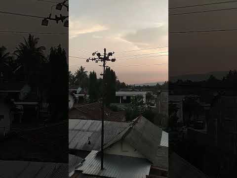 Sunset di Batas Kota Jogja, Sleman - Magelang #boodsid