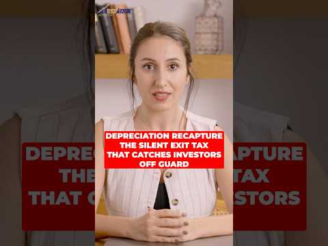 Depreciation Recapture Explained in 60 Seconds | Real Estate Tax Trap You Must Know!