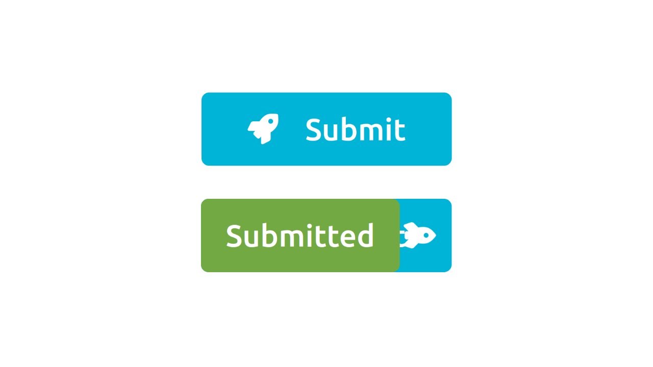 HOW TO CREATE SUBMIT BUTTON ANIMATION | HTML CSS JAVASCRIPT
