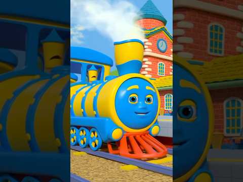 Wheels on the Train #nurseryrhymes #babysongs #cartoonvideos #littletreehouse #kidsmusic #shorts