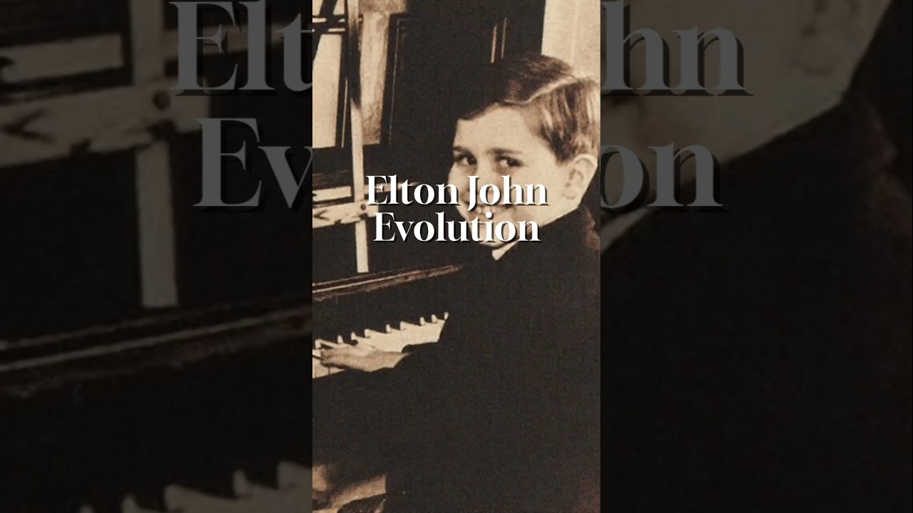 Evolution of Elton John 🚀 #eltonjohn