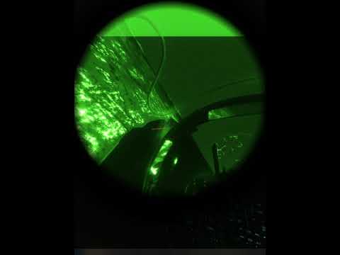 Mk20 Cluster bomb practice at night