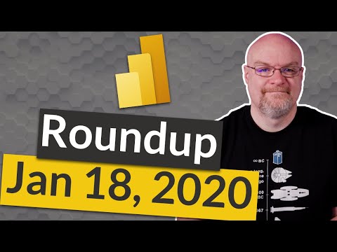 All about DAX and data modeling in Power BI... (Roundup | Jan 18, 2021)