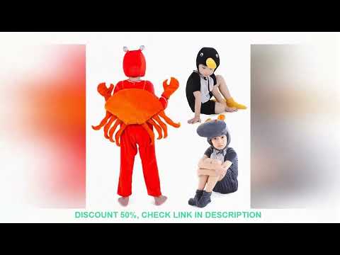 Children Adult Animal Performance Costume Crab Dolphin Shrimp Pengium Cosplay Clothing Animal Cospla