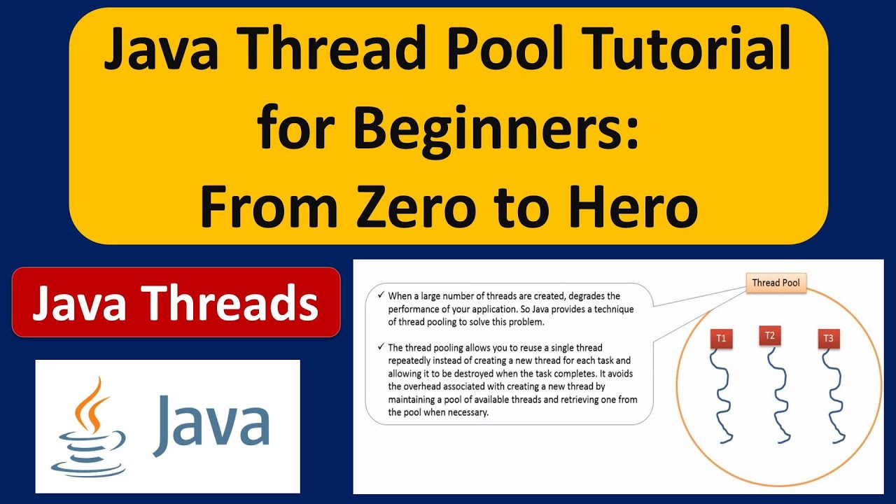 Java Thread Pool Tutorial for Beginners: From Zero to Hero | Java thread pool | Java Threads