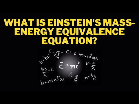 What is Einstein's Mass-Energy Equivalence equation? #einstein #MassEnergyEquivalence #E=mc2 #Genius