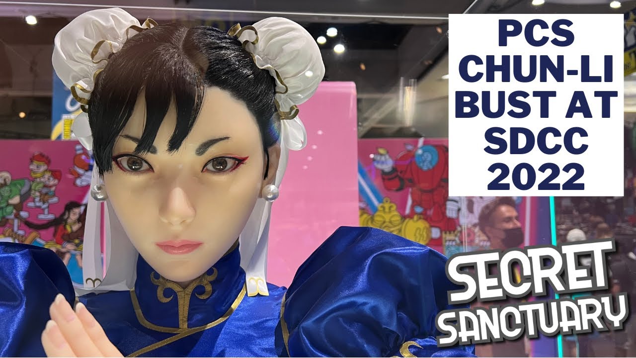 PCS Chun-Li Bust at SDCC 2022