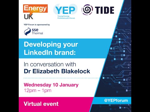 Developing your LinkedIn brand: YEP Forum in conversation with Dr. Elizabeth Blakelock