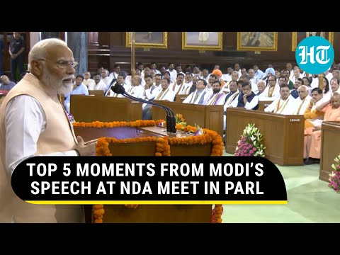 EVM, INDIA Bloc, Pawan Kalyan, New NDA Full Form: Top 5 Moments From PM Modi’s Speech