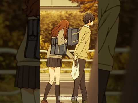 His face at the end😂💔 #horimiya #horimiyapiece #anime #shorts #fyp #romanceanime