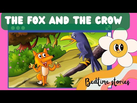 The Fox And The Crow Story in English |Kids Bedtime Stories #fajar_and_maa