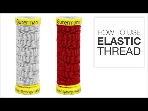Elastic Thread - Elastic Sewing Thread Latest Price, Manufacturers ...