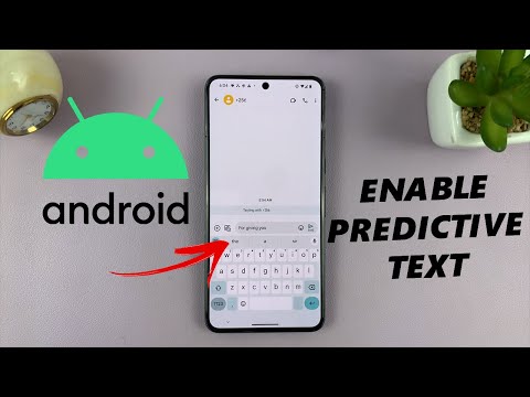 How To Turn On Predictive Text On Android | Enable Predictive Text On Android