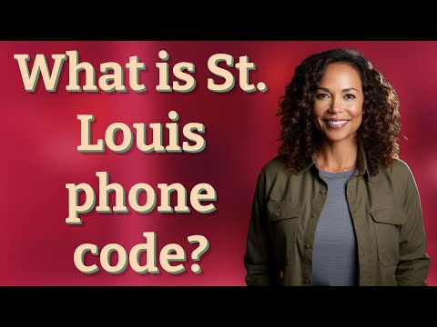 What is St. Louis phone code?
