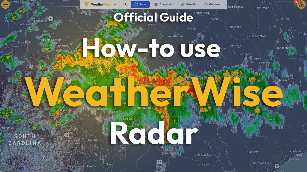 How to use WeatherWise Radar - Official Guide